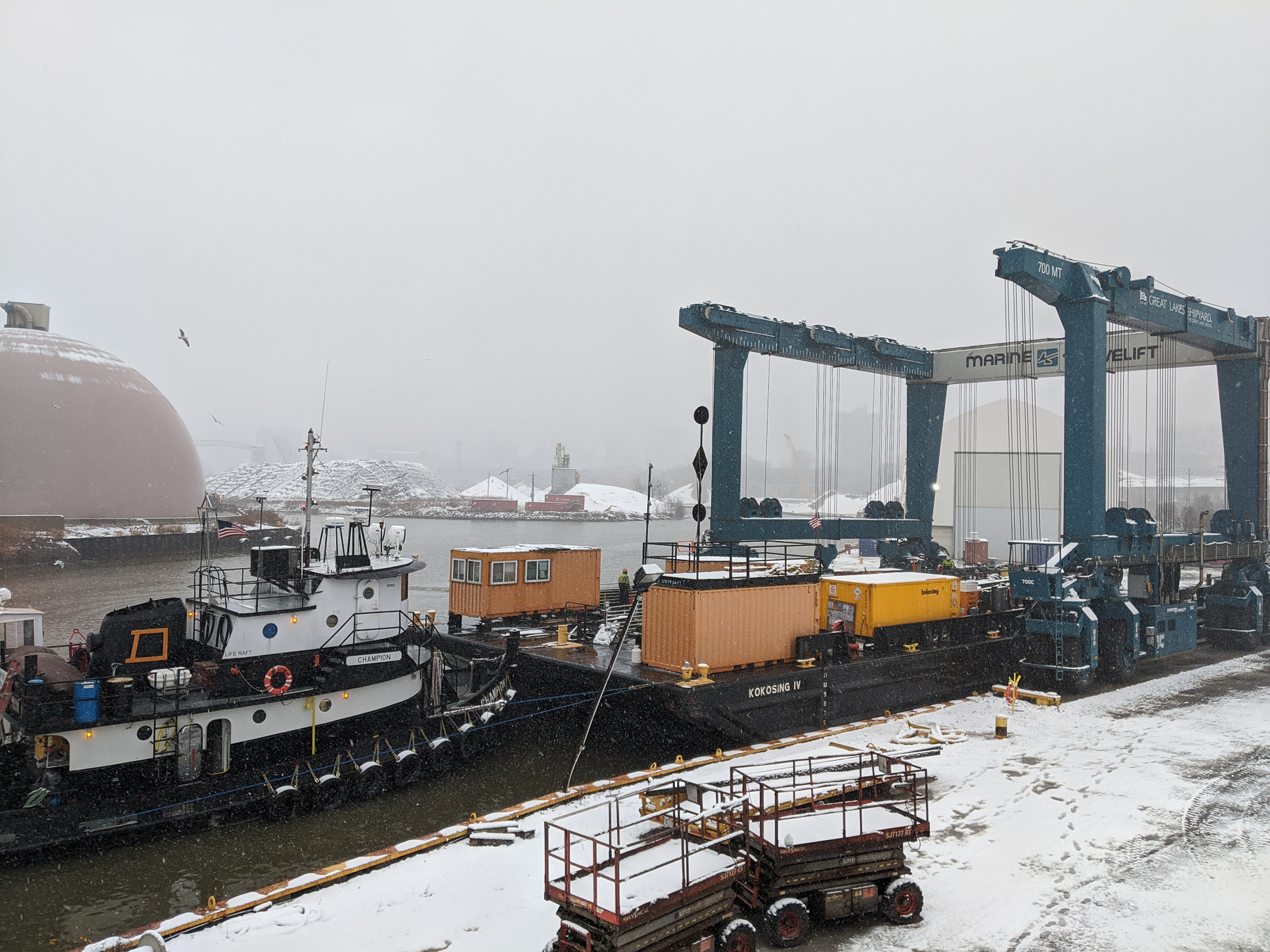 KOKOSING IV Barge, Then and Now – kirbucci